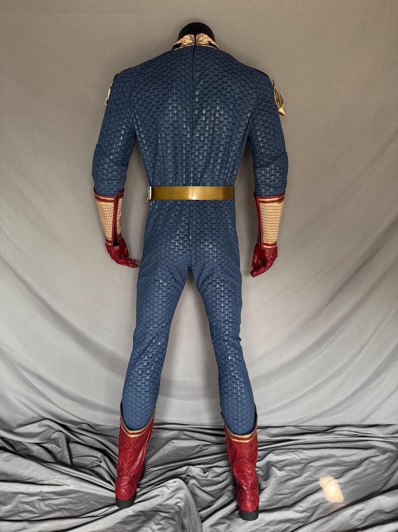 Homelander Costume Cosplay Suit With Cloak - Etsy