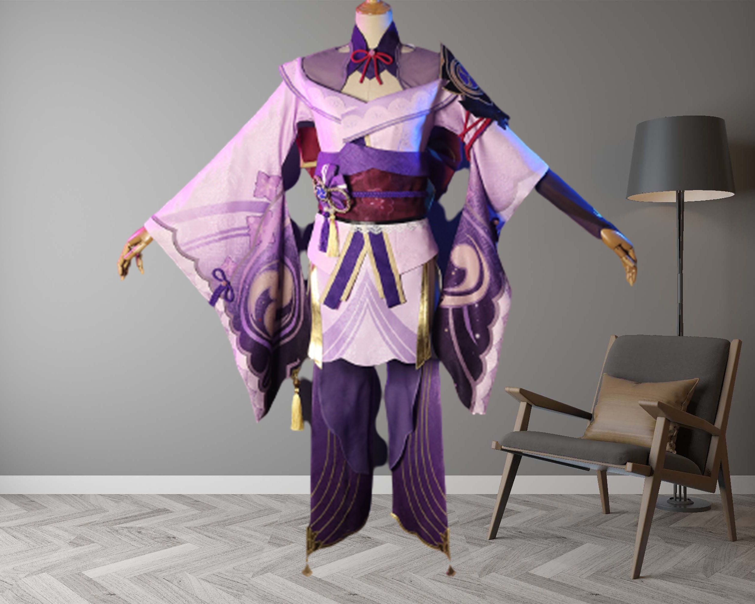 Genshin Impact Baal Costume Raiden Shogun Cosplay Suit | Images and ...