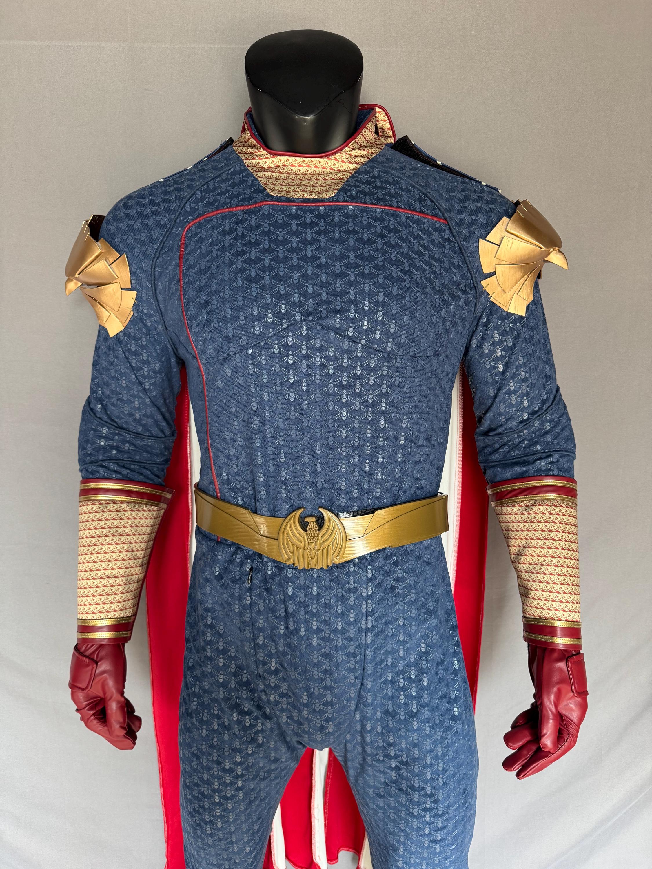 Homelander Costume Cosplay Suit With Cloak - Etsy