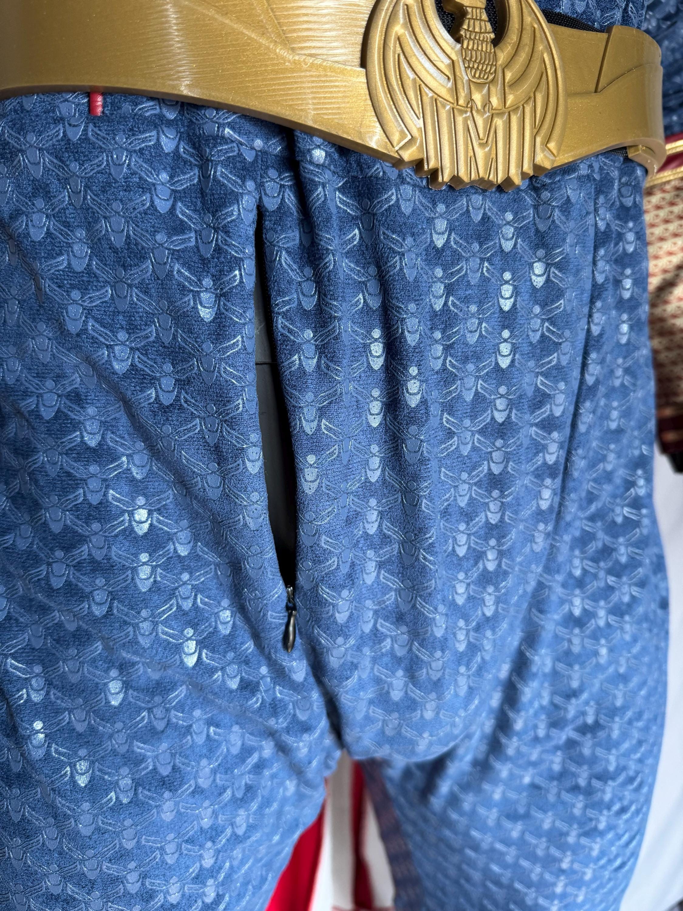 Homelander Costume Cosplay Suit With Cloak - Etsy