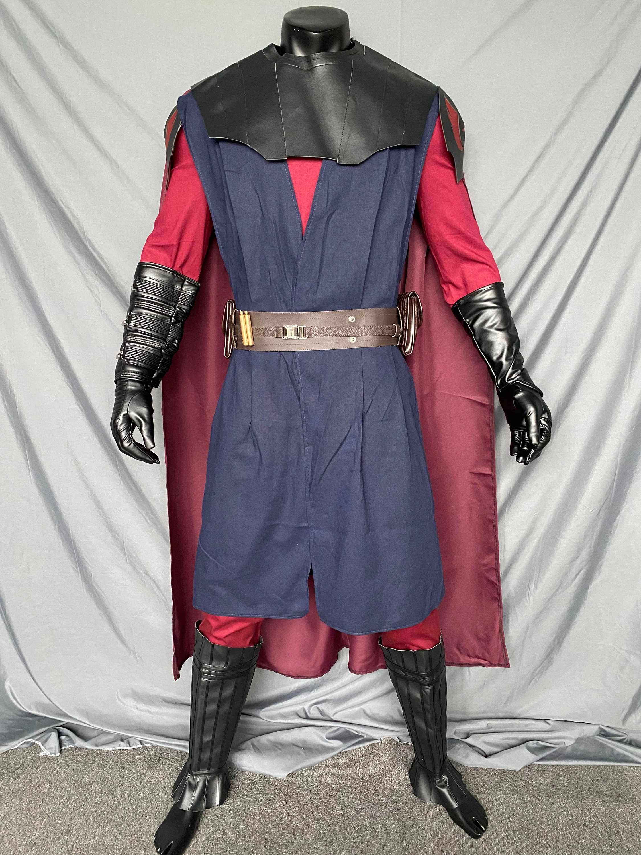 Anakin Skywalker Costume Cosplay Suit the Clone Wars With Cloak - Etsy