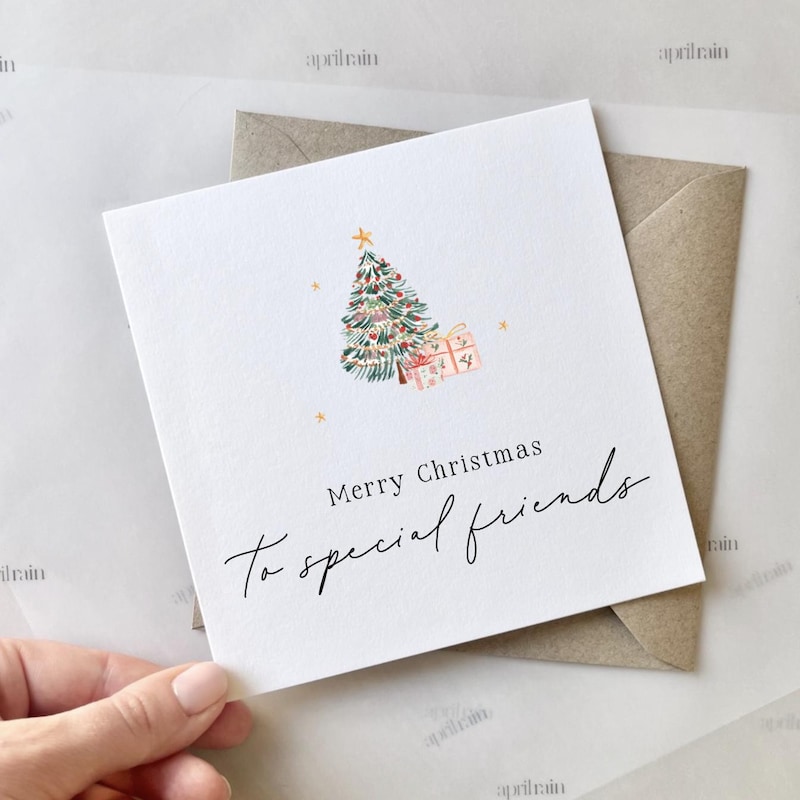Lovely Friends Christmas Cards - Etsy UK