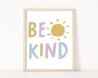 Kindness Matters Classroom Decor Be Kind Motivational Wall - Etsy