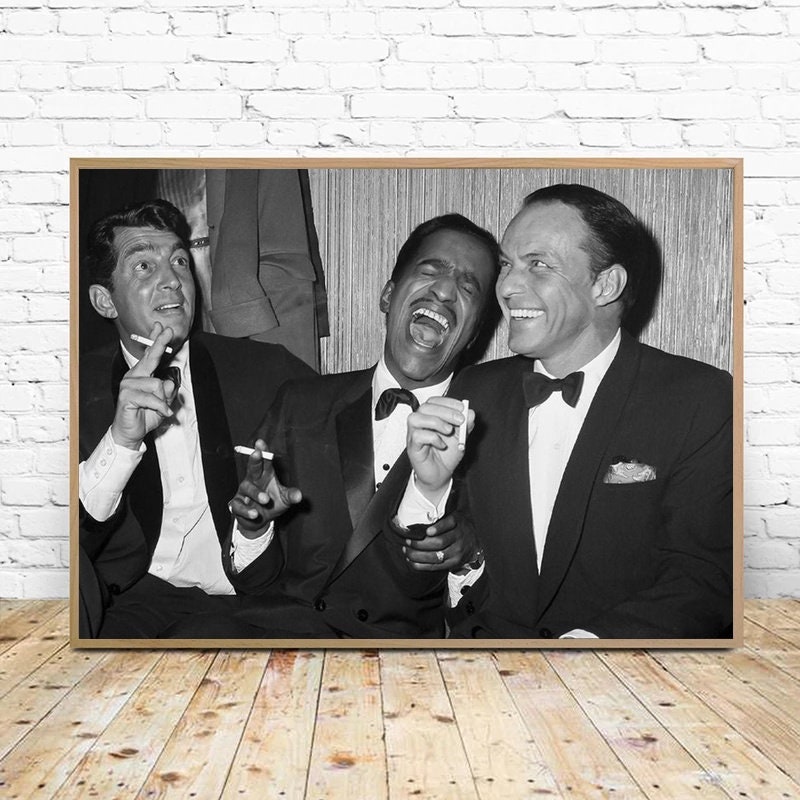 Rat Pack Poster Las Vegas Show Poster Canvas Wall Art Home Decor no ...