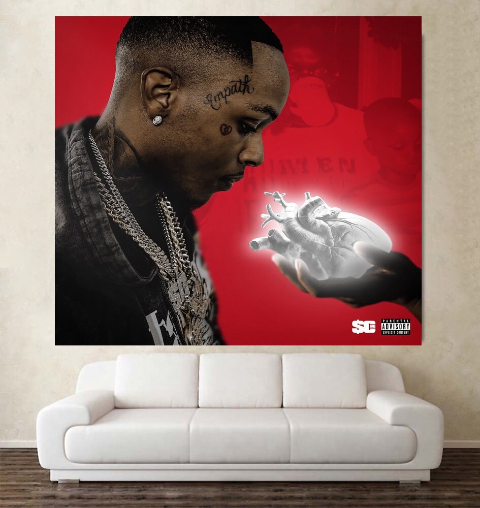 Toosii-platinum Heart Art Canvas No Frame Poster - Etsy