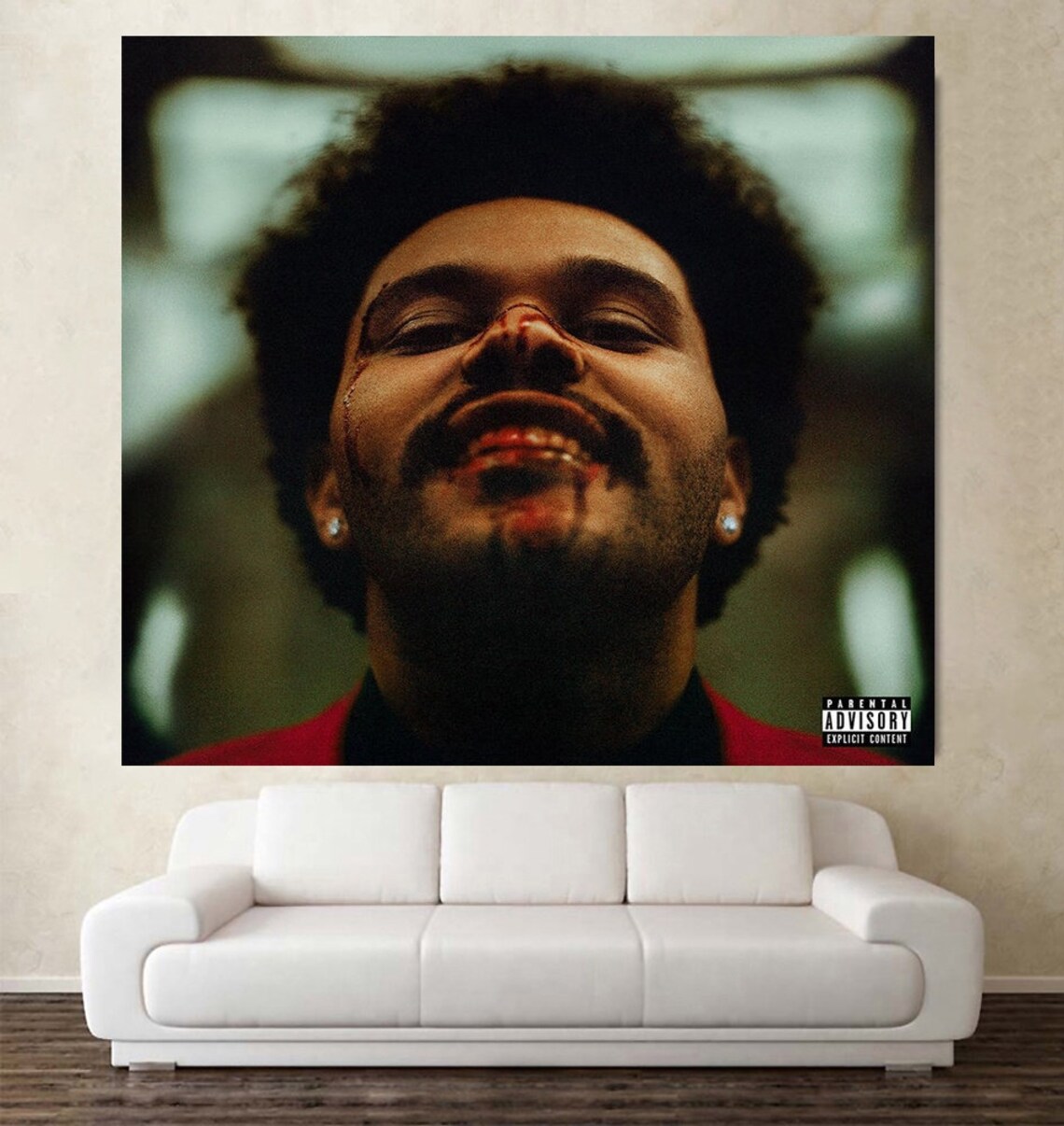 After Hours music album cover gift wall decorate art canvas no | Etsy