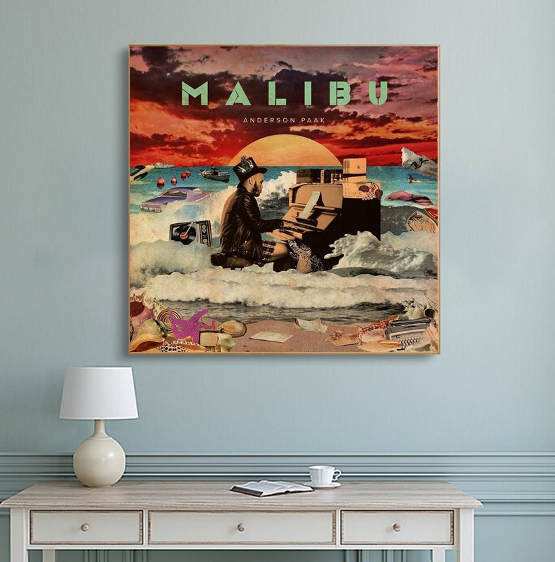 Anderson Paak Malibu Music Album Cover Gift Wall Decorate Art - Etsy