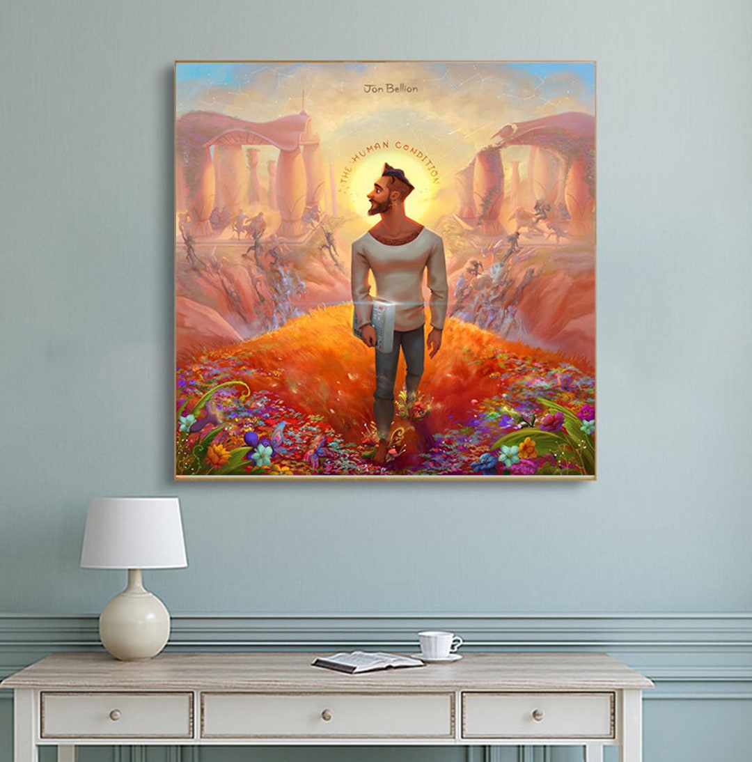 Jon Bellion Music Canvas Unframe Poster - Etsy