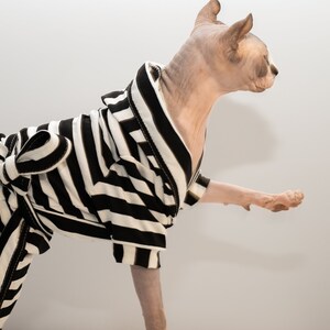 Clothes for Cats, Cat Bathrobe: Handmade Luxury for Your Feline Friend ...