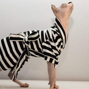 Clothes for Cats, Cat Bathrobe: Handmade Luxury for Your Feline Friend ...