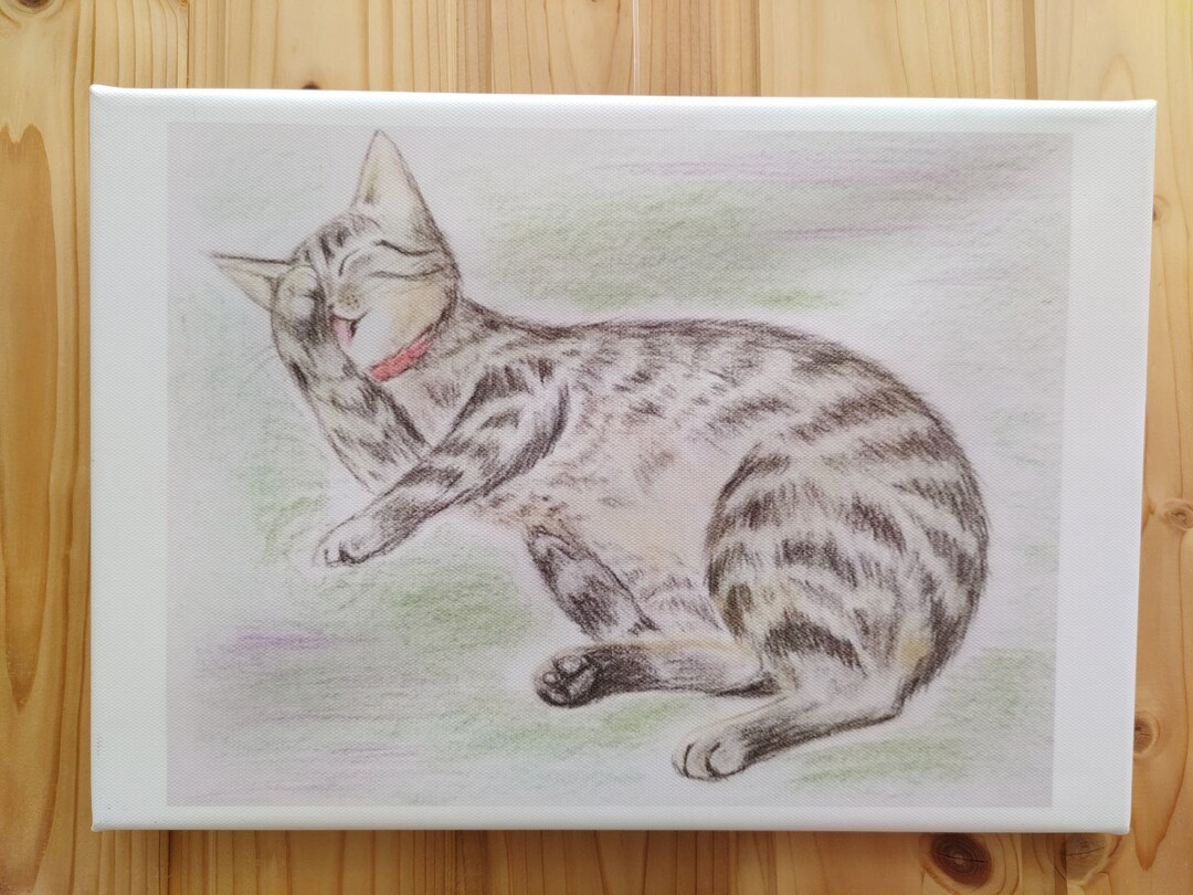 Pastel Picture tama Print on Canvas - Etsy