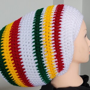 Large Rasta Tam, Dreadlocks Tam, Winter Tam, Slouching Beanie - Etsy