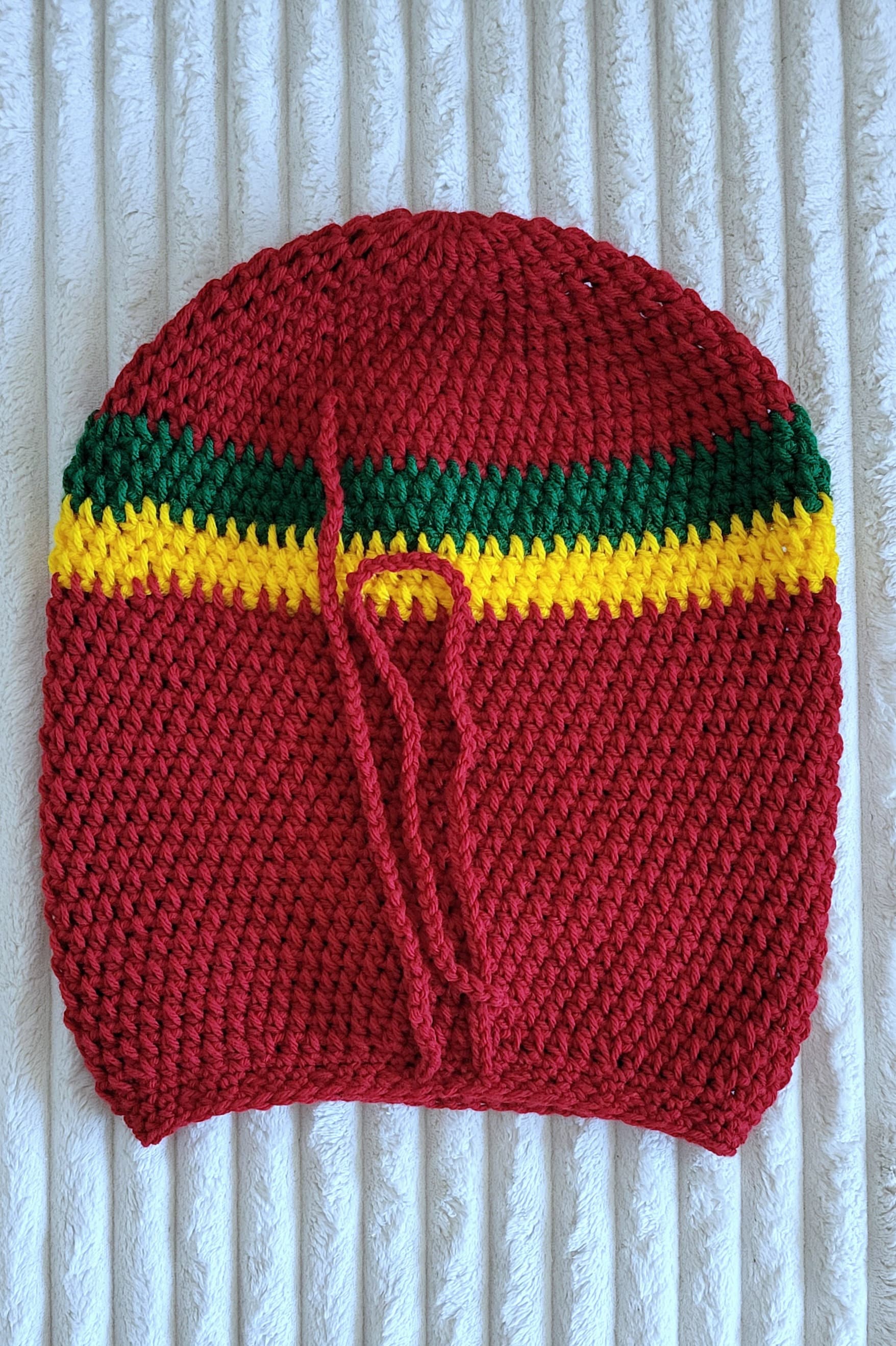Large Rasta Tam, Dreadlocks Tam, Winter Tam, Slouching Hat,slouchy Hat ...