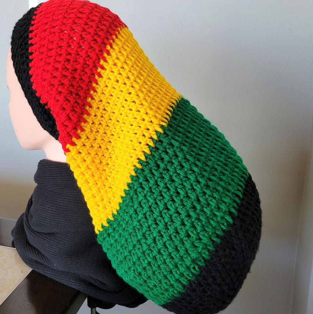 Xxlarge Rasta Tam, Dreadlocks Tam, Winter Tam, Slouching Hat,slouchy ...