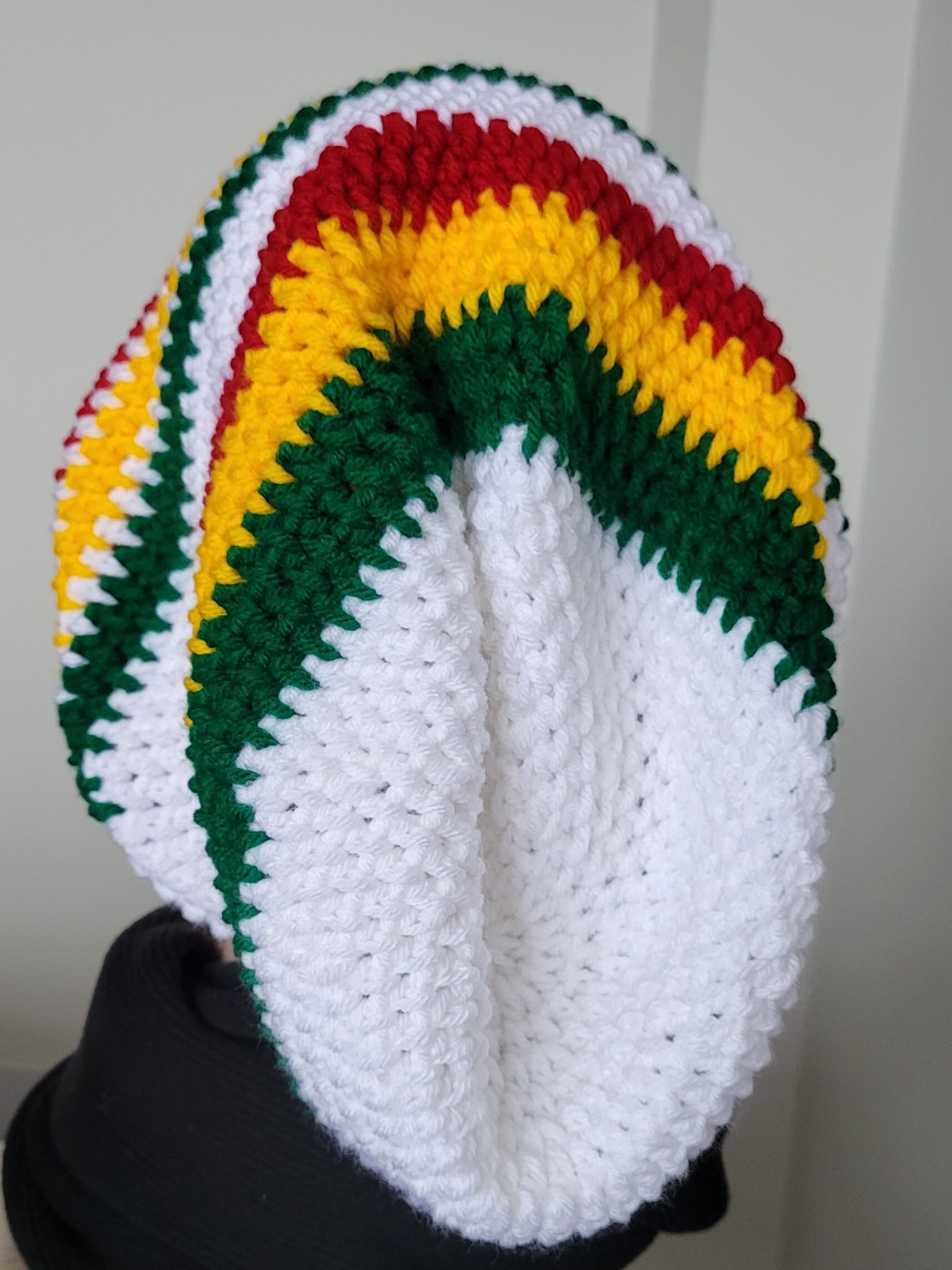 Large Rasta Tam, Dreadlocks Tam, Winter Tam, Slouching Beanie - Etsy