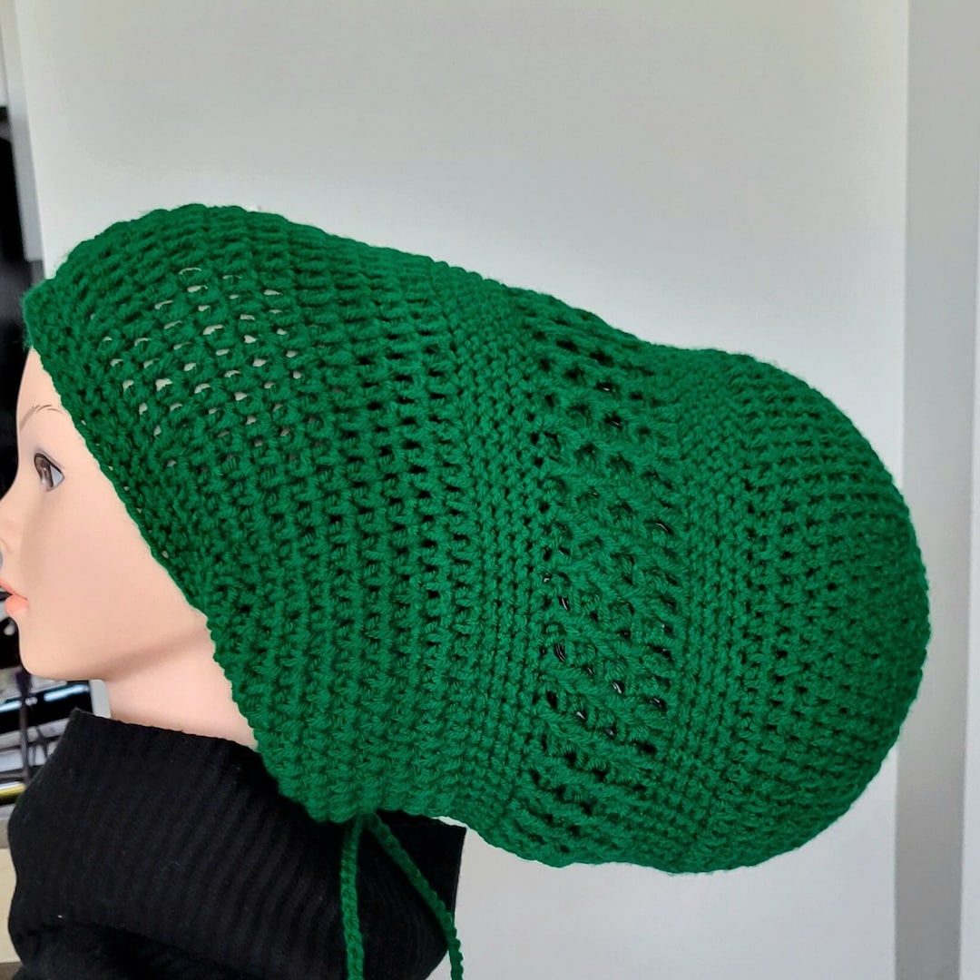 Large Rasta Tam, Dreadlocks Tam, Winter Tam, Slouching Hat,slouchy Hat ...