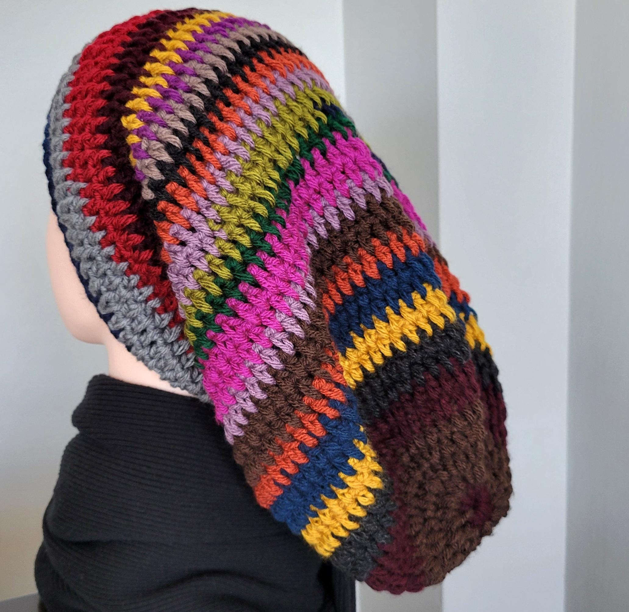 Large Rasta Tam, Dreadlocks Tam, Winter Tam, Slouching Hat,slouchy Hat ...