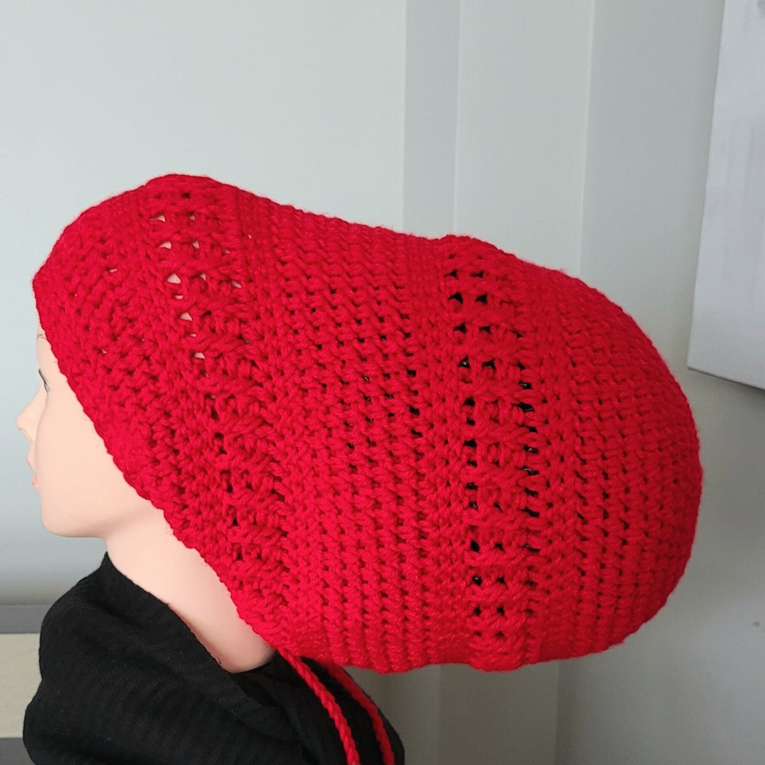 Xlarge Rasta Tam, Dreadlocks Tam, Winter Tam, Slouching Hat,slouchy Hat ...