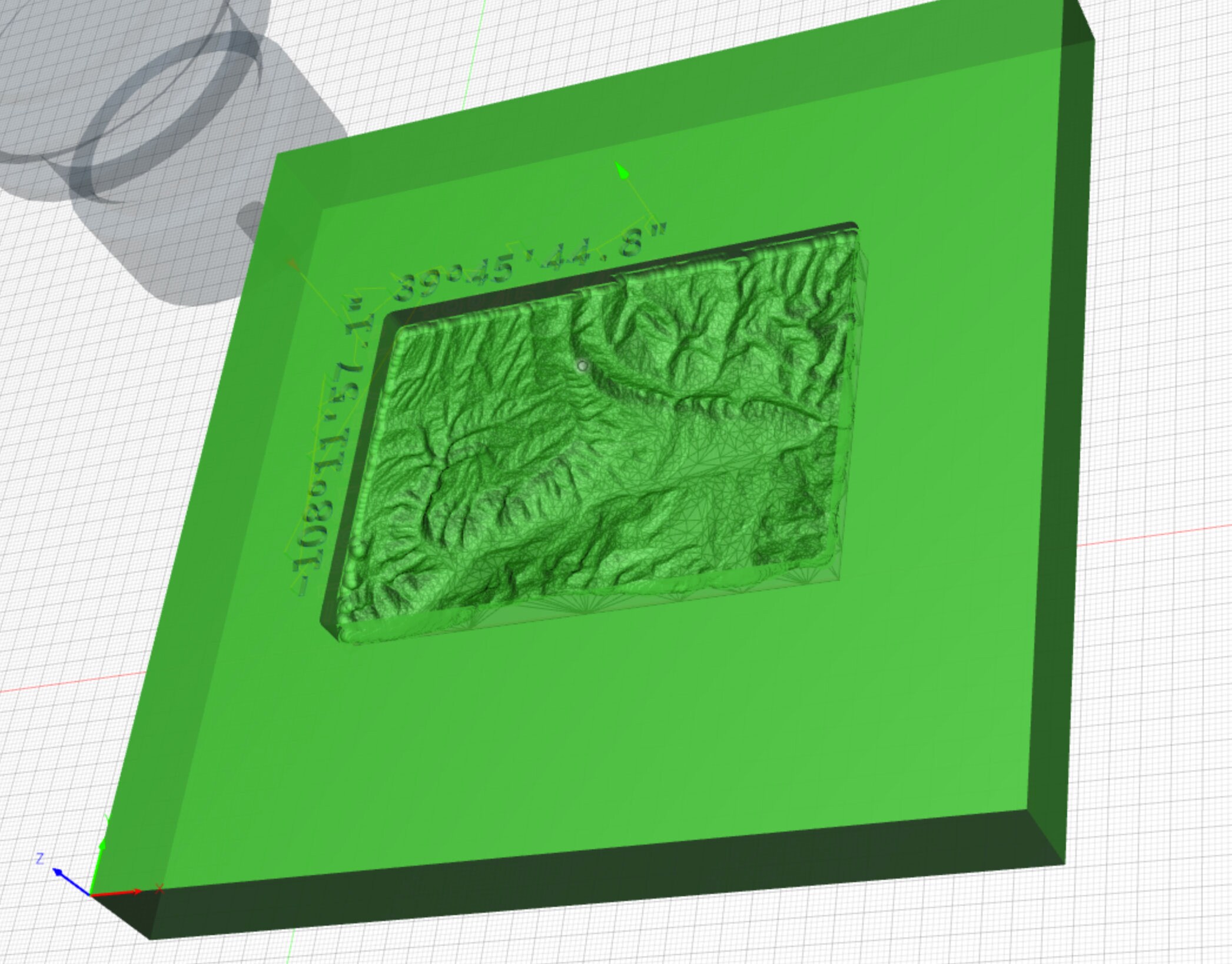 Custom 7"x7" Wooden Raised-relief Map - Etsy