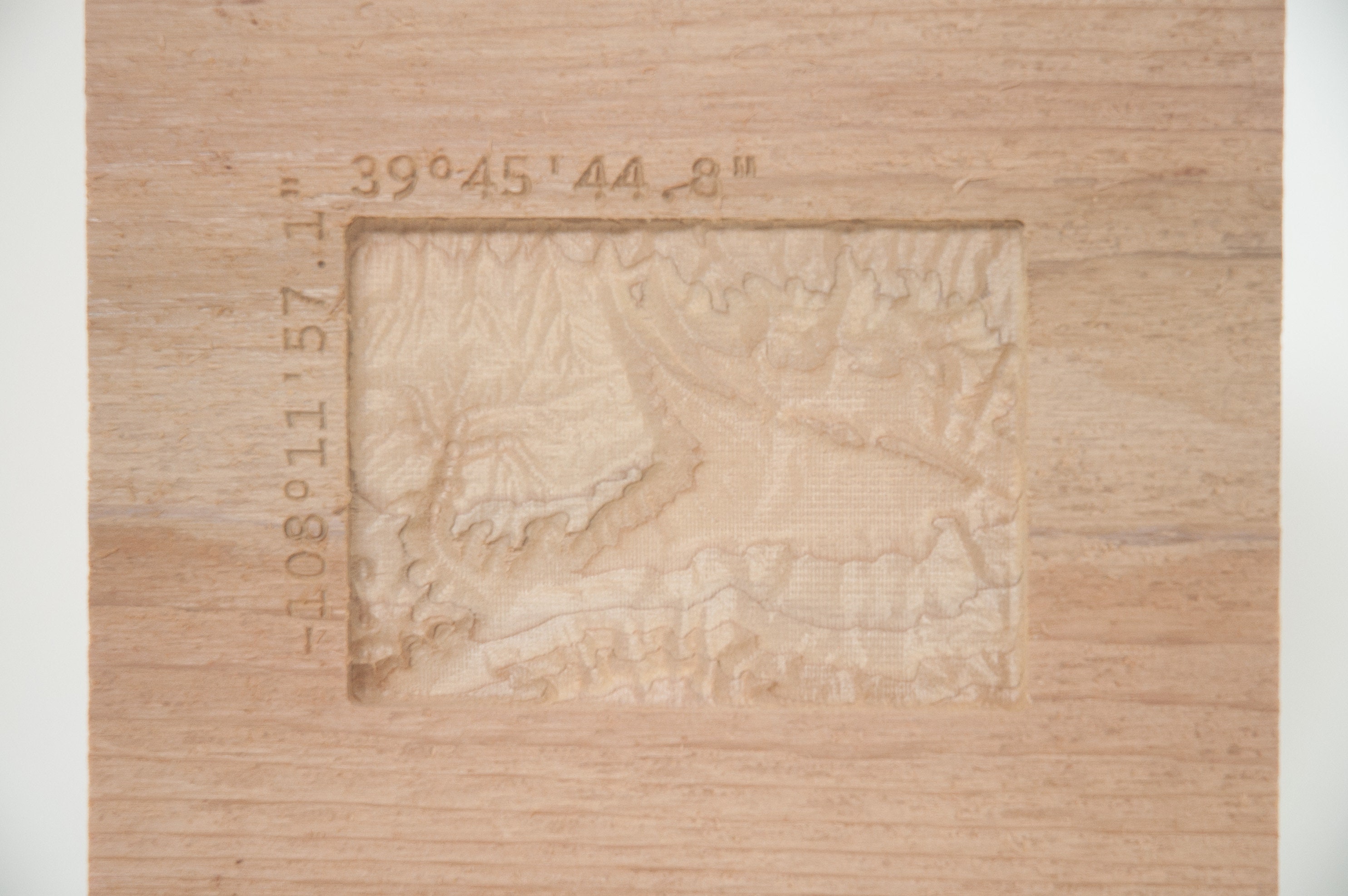 Custom 7"x7" Wooden Raised-relief Map - Etsy