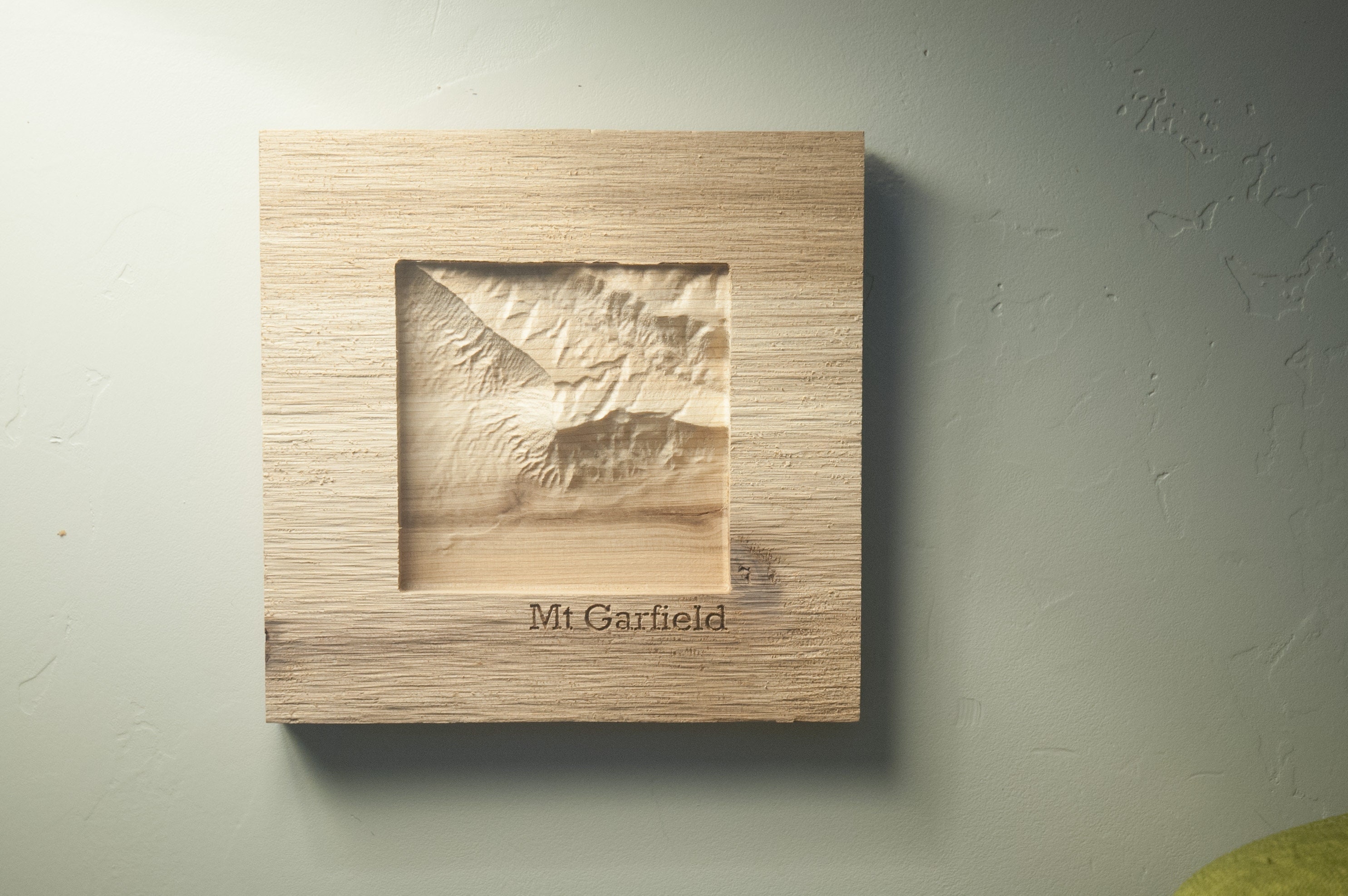 Custom 7"x7" Wooden Raised-relief Map - Etsy