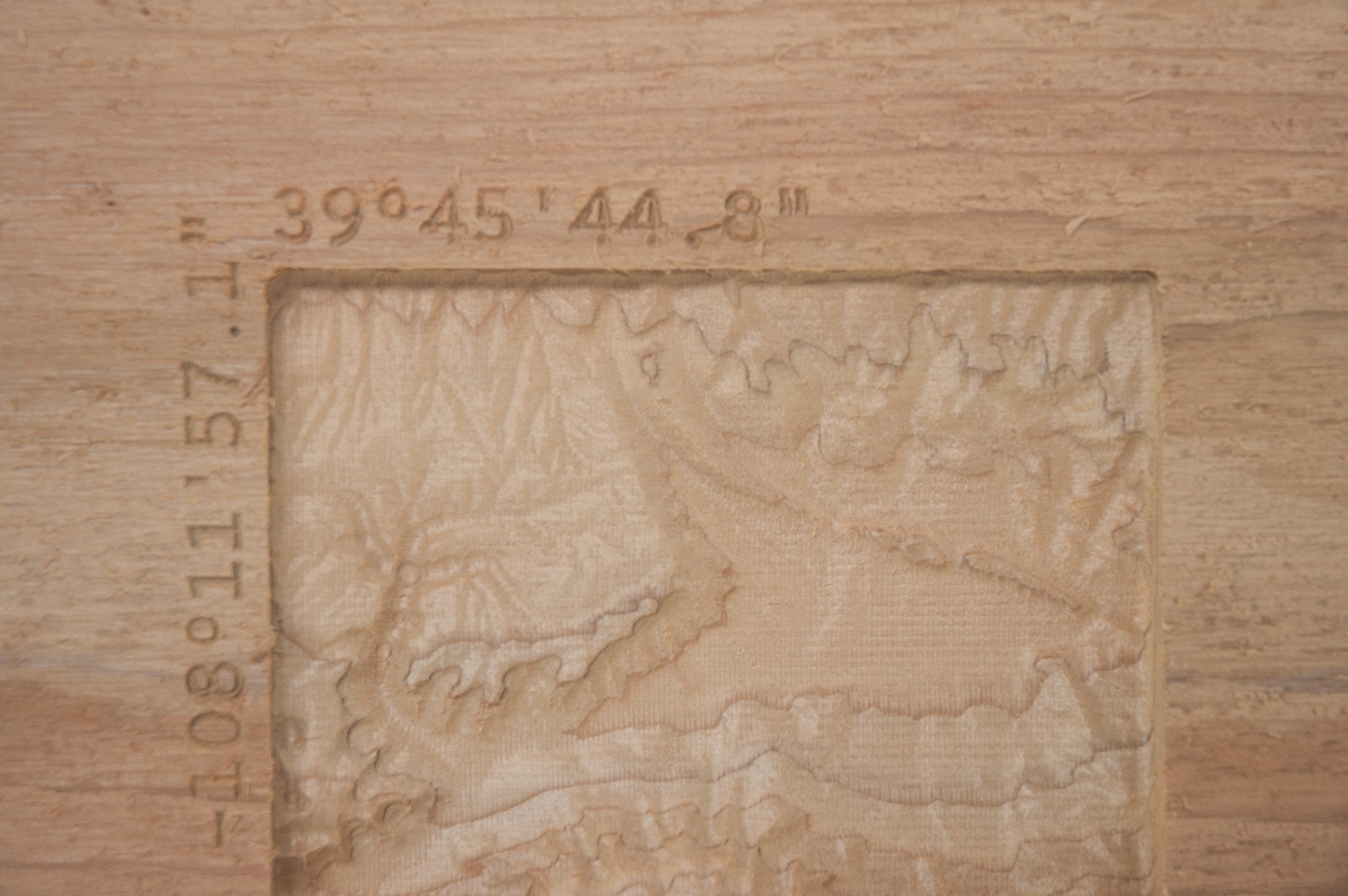 Custom 7"x7" Wooden Raised-relief Map - Etsy