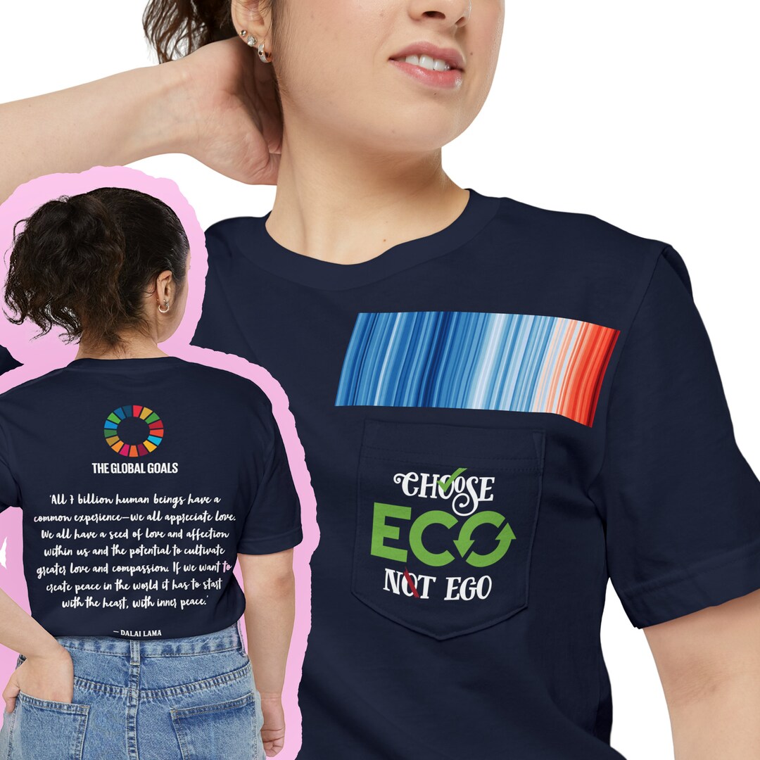 Climate Stripe Eco Friendly Clothing Gifts, Sustainable Fashion, Eco ...