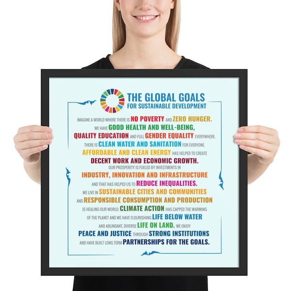 Un Sdg Poster - Etsy