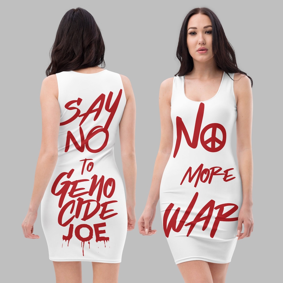 No War, Stop Genocide Joe, Anti-biden, Support Palestine, AOC Met Gala ...