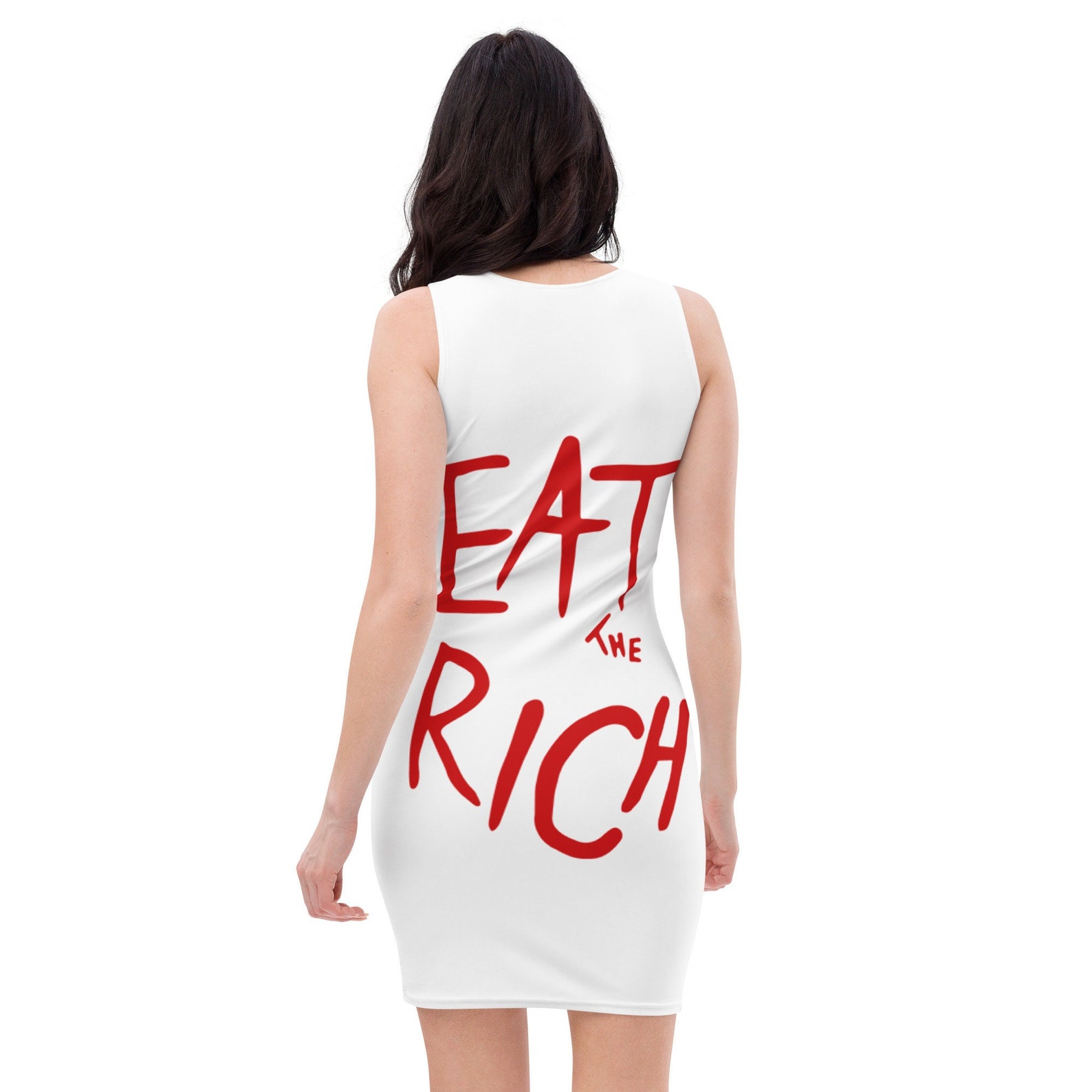 Eat the Rich AOC Met Gala Style Dress, Alexandria Ocasio Cortez ...