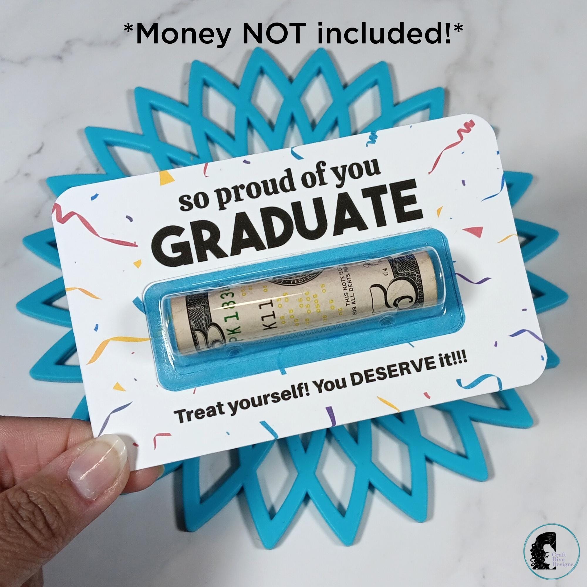Graduation Funny Cash Gift / Money Card Holder for Grad / College ...