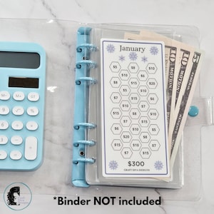 12 Month Savings Challenge Bundle, Monthly Challenge Laminated Savings ...