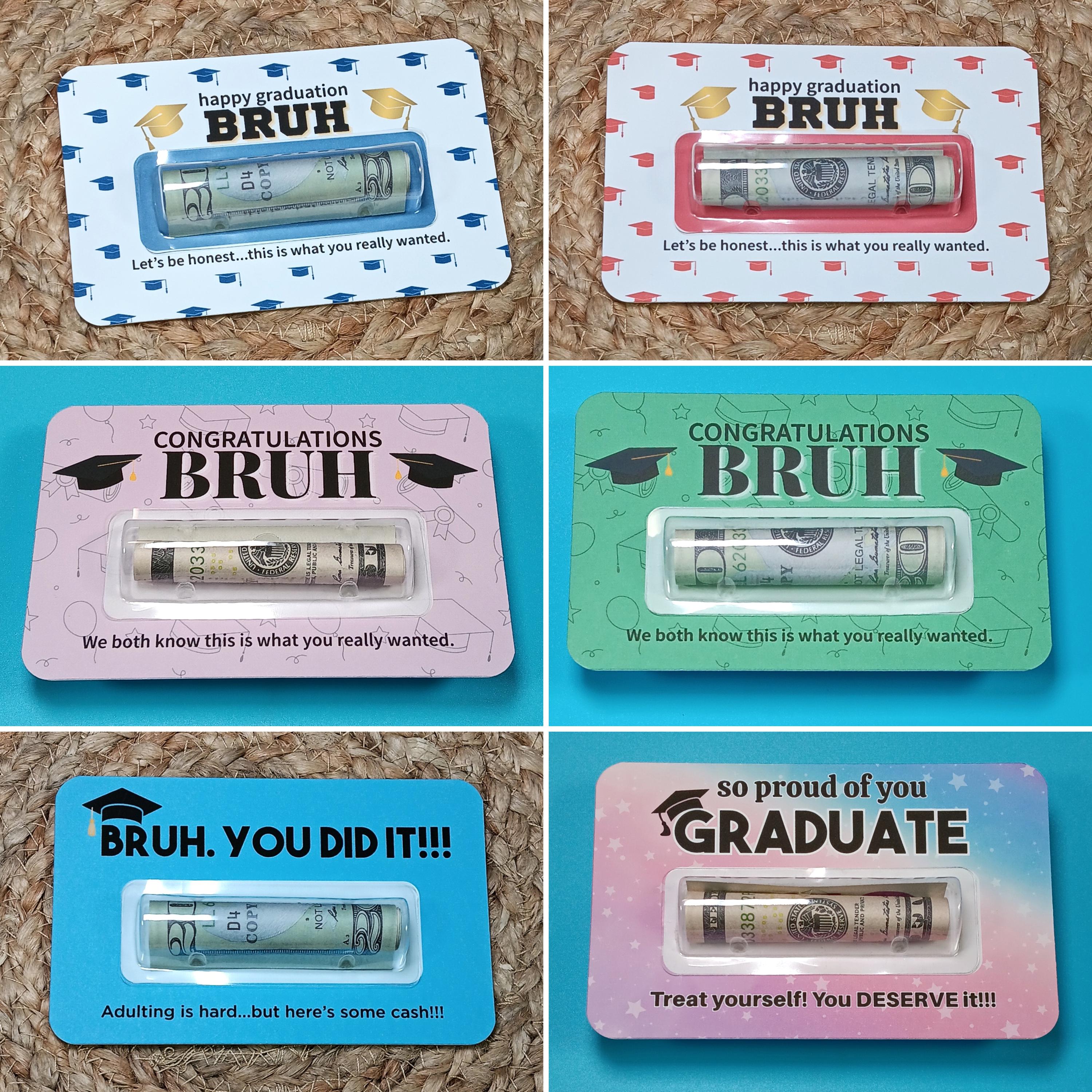 Graduation Funny Cash Gift / Money Card Holder for Grad / College ...