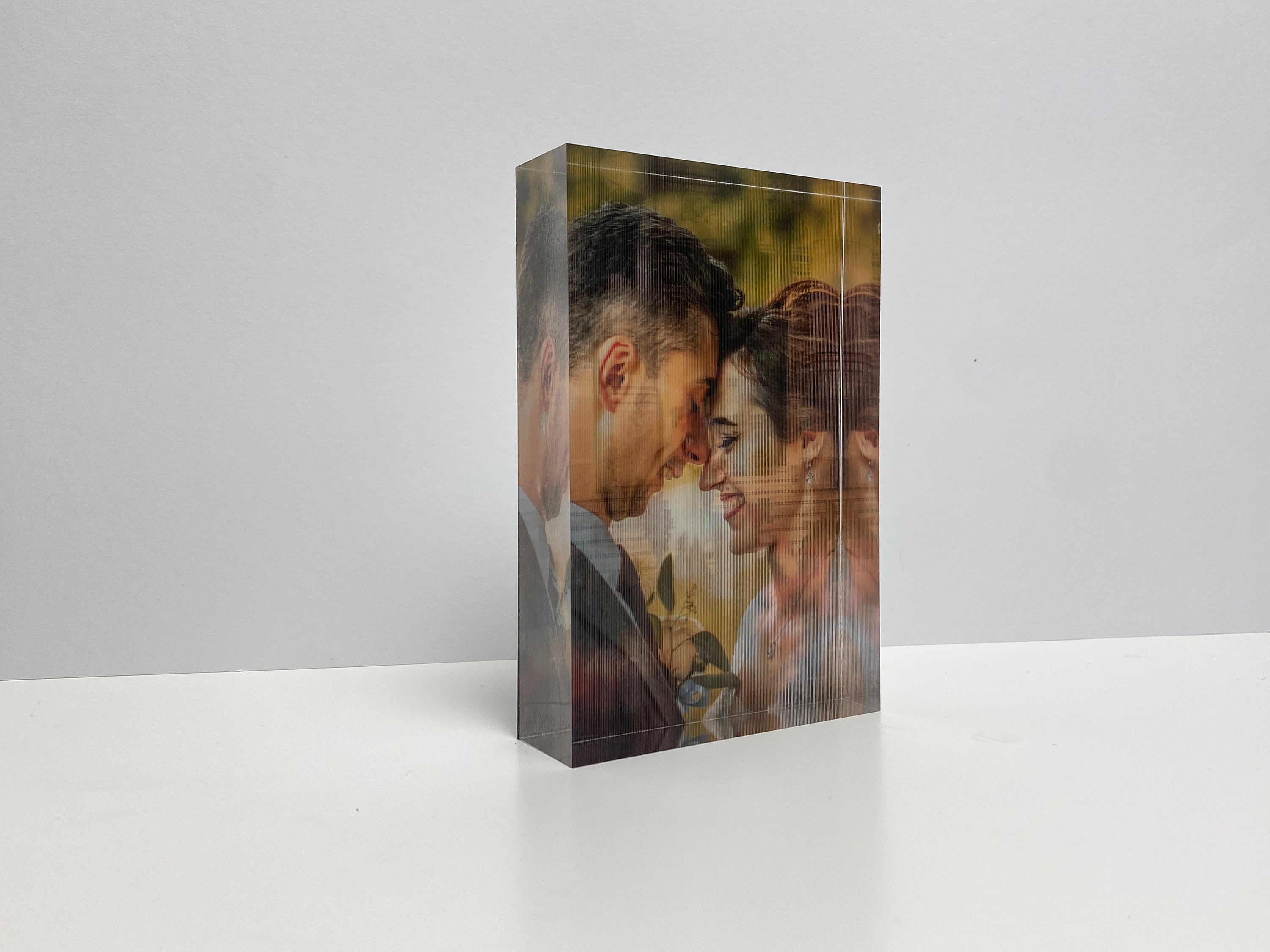 CUSTOM Lenticular Acrylic Block Flip Print 10x15cm 2-3 Images in 1 ...