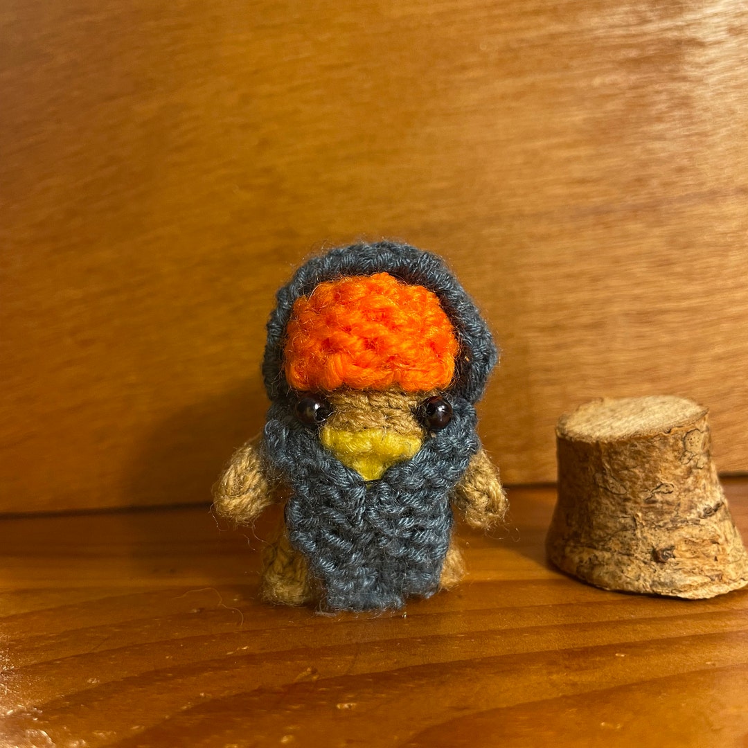 Hand Knitted Frog | Tiny Cosy Froggy With a Little Beanie and Hooded ...