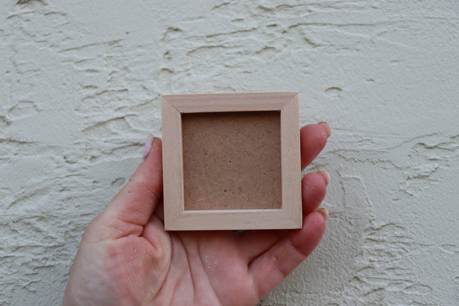 Mini Square Frame Small Wood Frame Miniature Art Frames No - Etsy