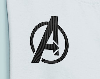Avengers Circle Logo | Etsy UK