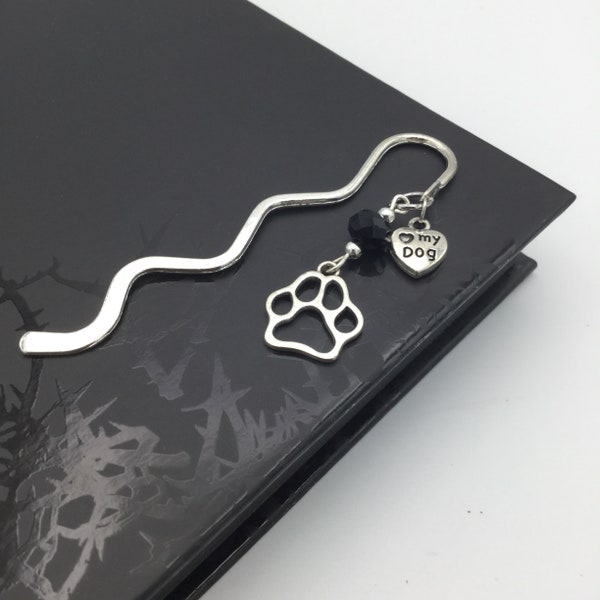 Paw Print Bookmark - Etsy