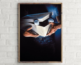 Interstellar Textless Minimalist Movie Poster Wall Art Print | Etsy