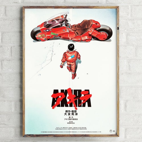 Akira Poster Akira Room Decoration Akira Neo Tokyo Poster Kaneda Poster ...