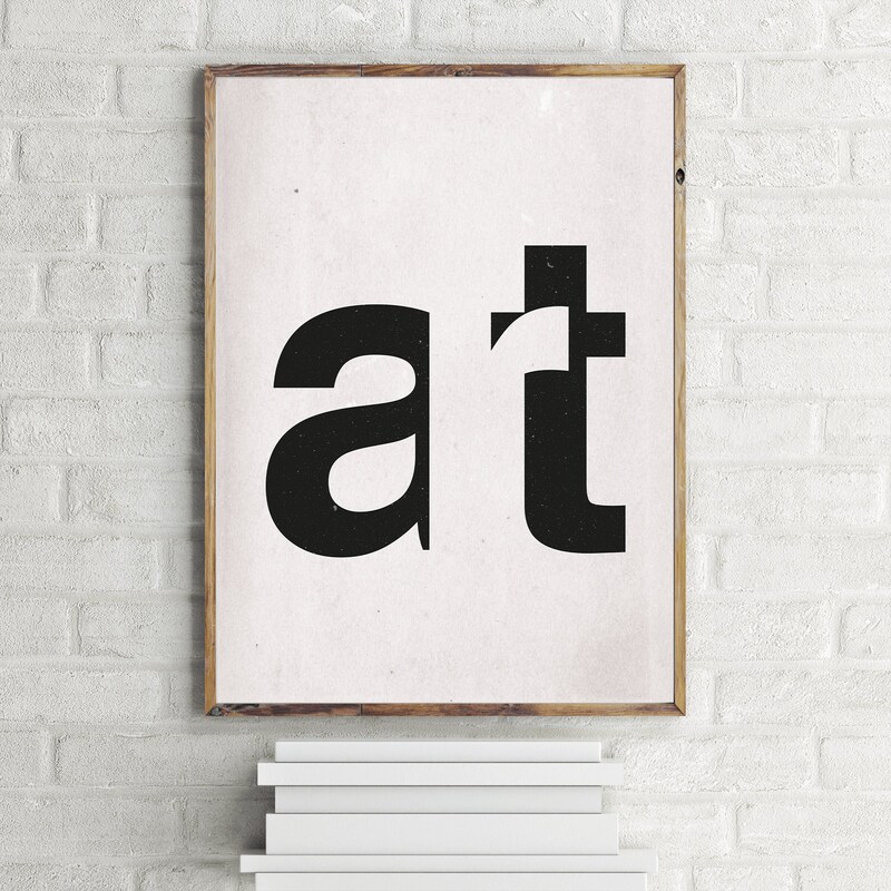 Typography Prints - Etsy