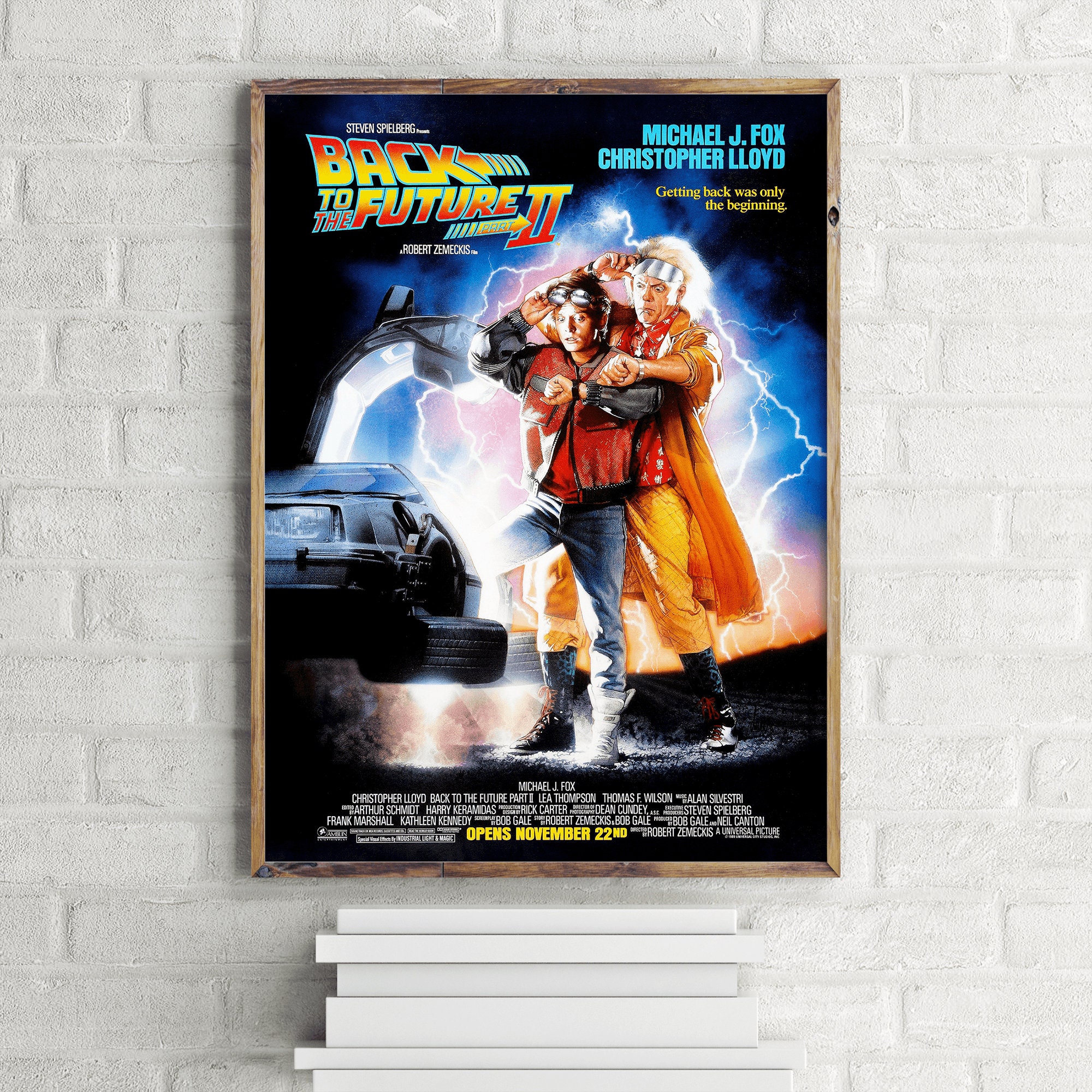 Back To The Future Trilogy Poster
