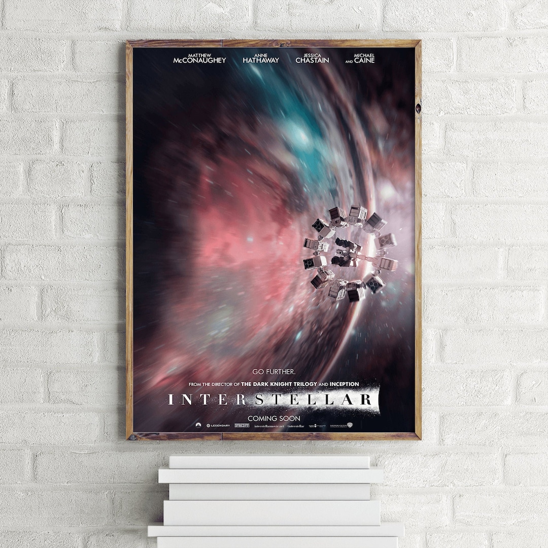 Interstellar Original Movie Poster, Wall Art Print - Etsy