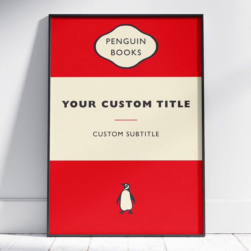 Penguin Classics Poster Etsy