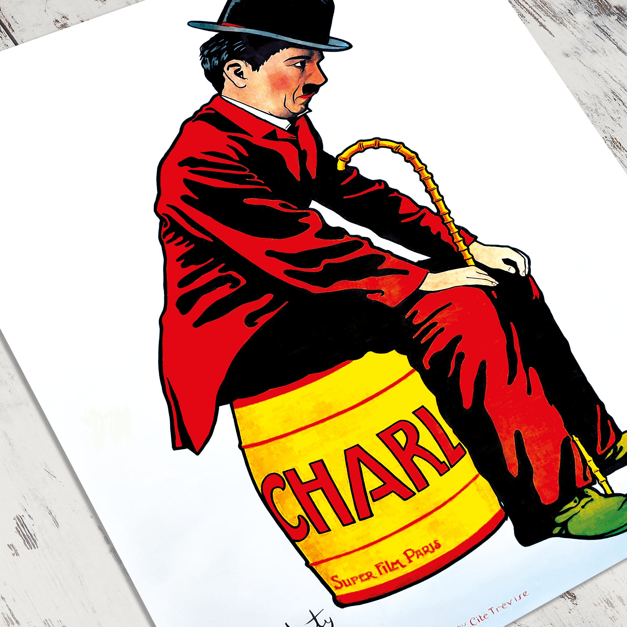 Charlie Chaplin Vintage Film Poster, Retro Movie Wall Art Print - Etsy UK