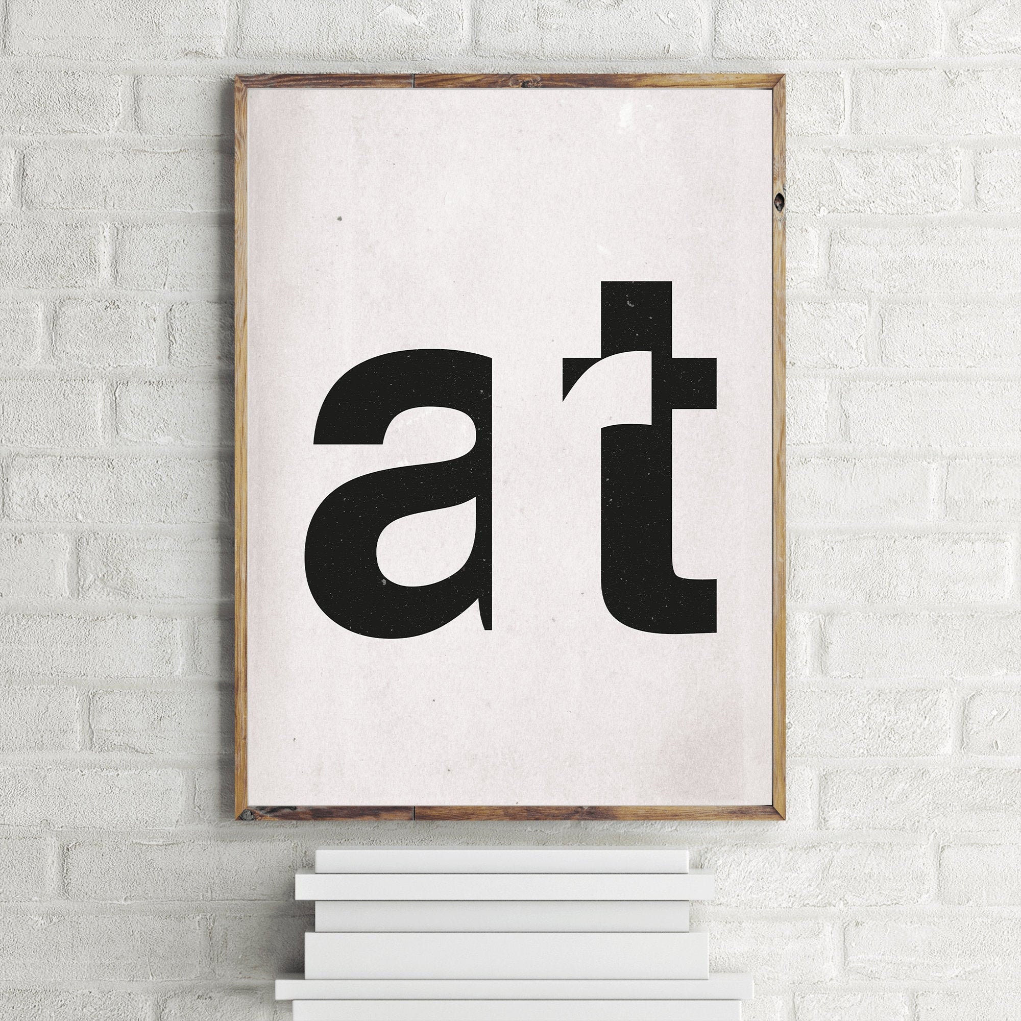 Art Modern Typography Print - Minimalist Wall Decor Poster Design - Etsy