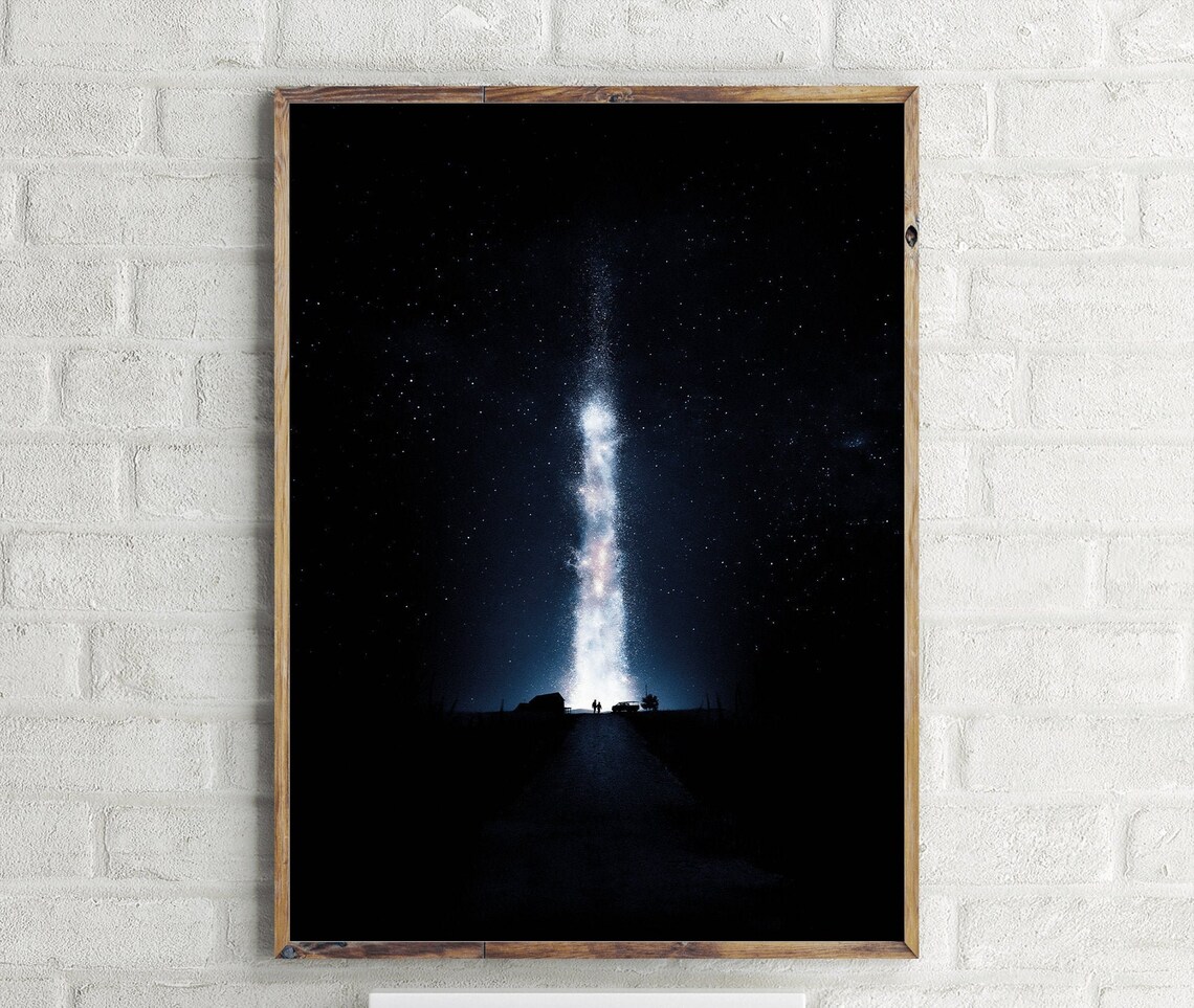 Interstellar Textless Minimalist Movie Poster Wall Art Print - Etsy