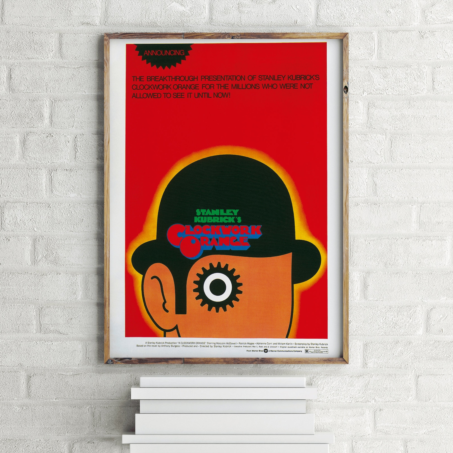 Clockwork Orange Vintage Movie Poster Retro Wall Art Print - Etsy