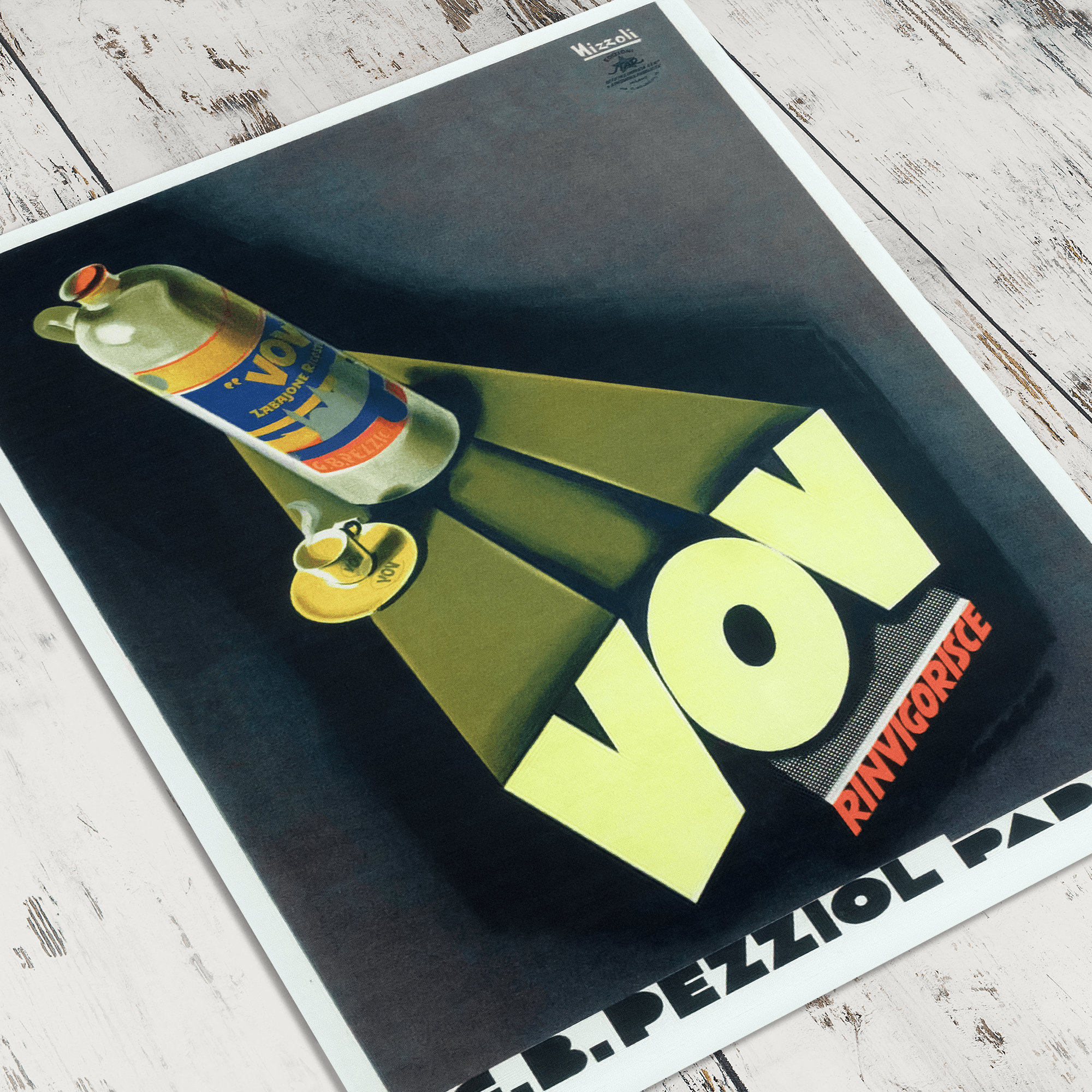 Vov Liqueur Vintage Alcohol Advertisement Poster Retro Wall - Etsy