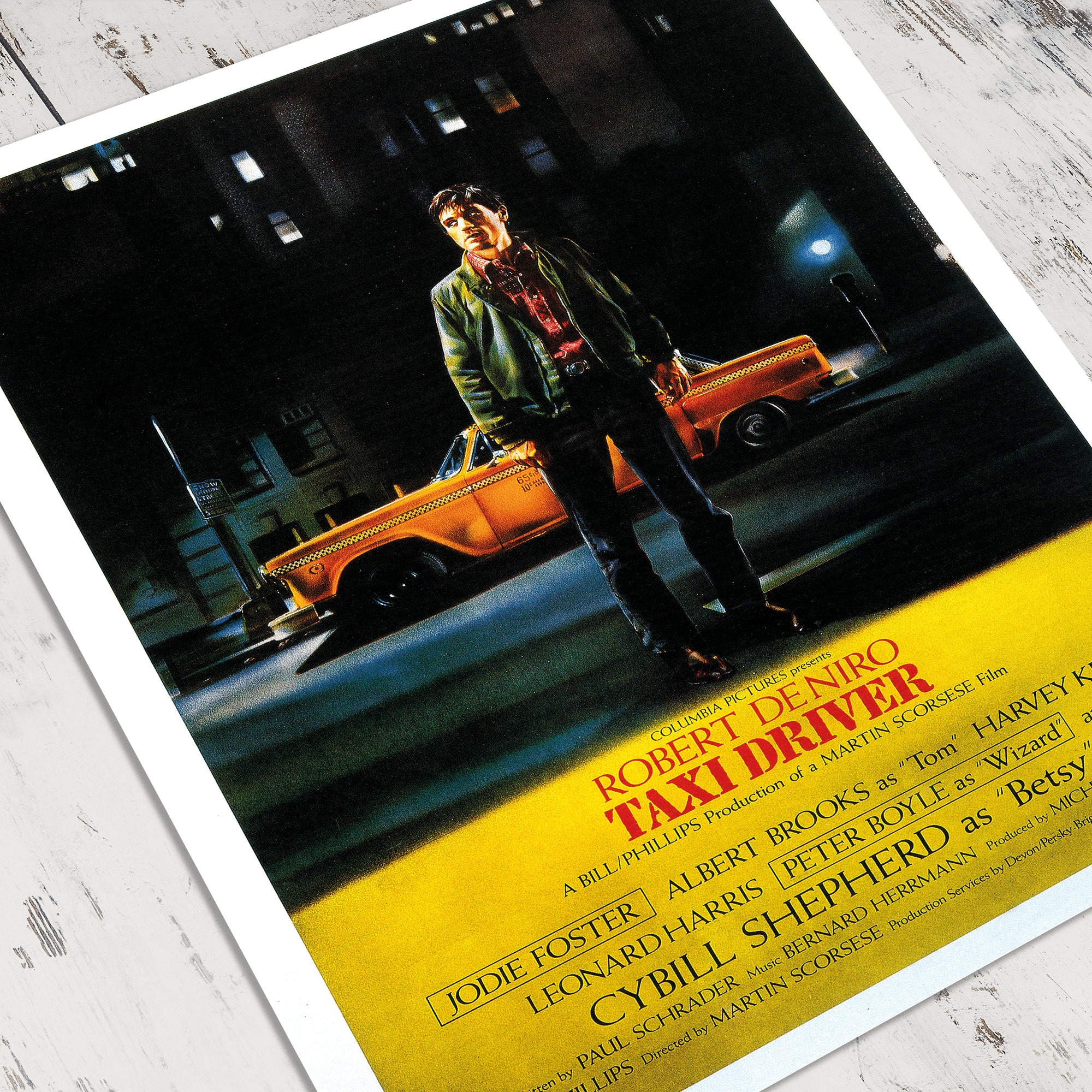 Taxi Driver Poster Original